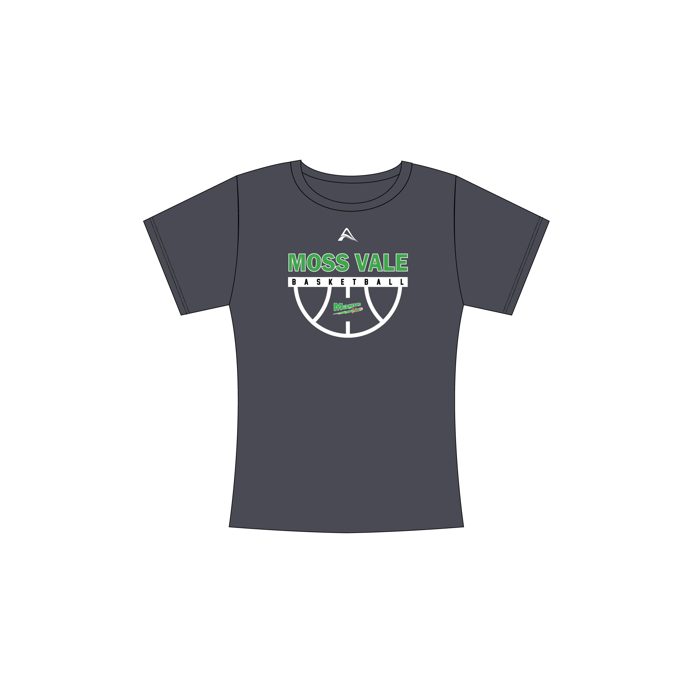 Moss Vale Grey Supporter Tee – Athlead